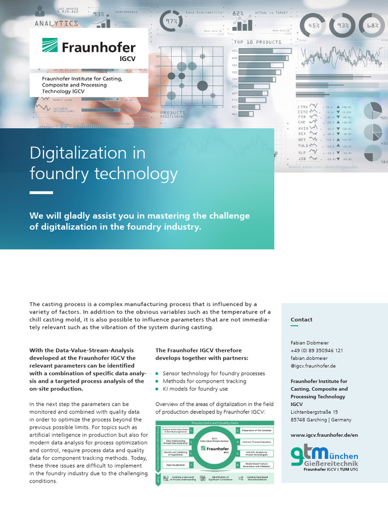 Digitalization in Foundry Technology | PDF