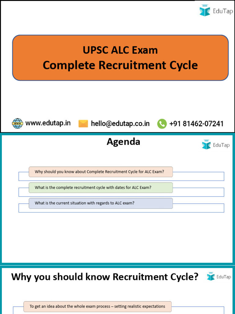 ALC Exam 2023 Recruitment Timeline Guide | PDF