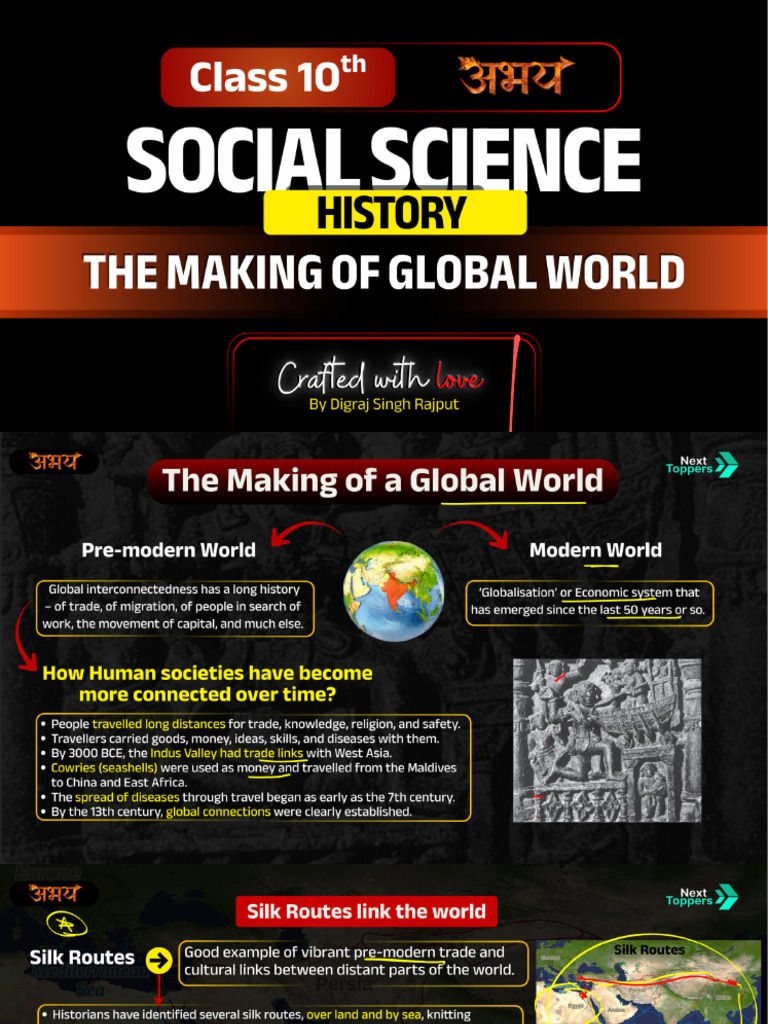 The Makking of Gobal World | PDF