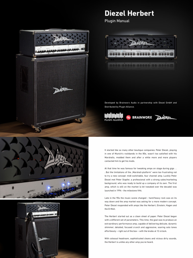 Diezel Herbert Manual | PDF | Loudspeaker | Equalization (Audio)