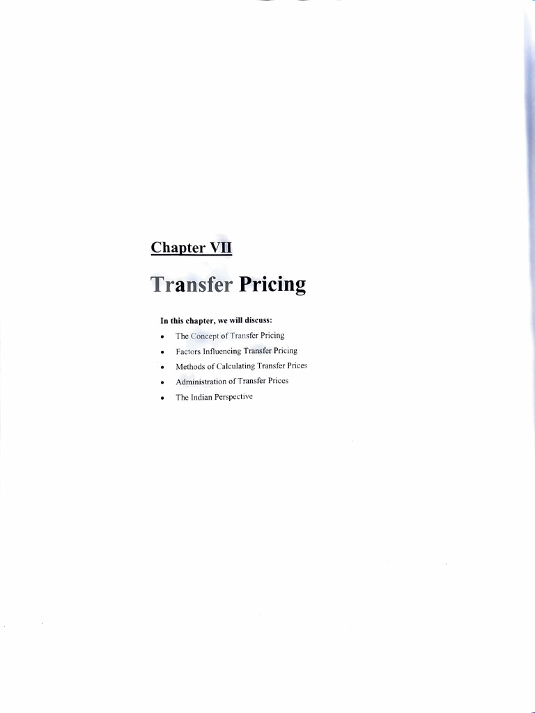 Transfer Pricing | PDF