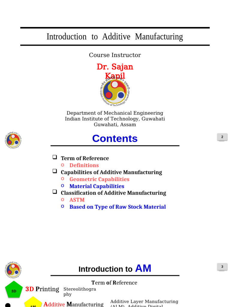Additive Manufacturing Overview Guide | PDF | 3 D Printing | 3 D ...