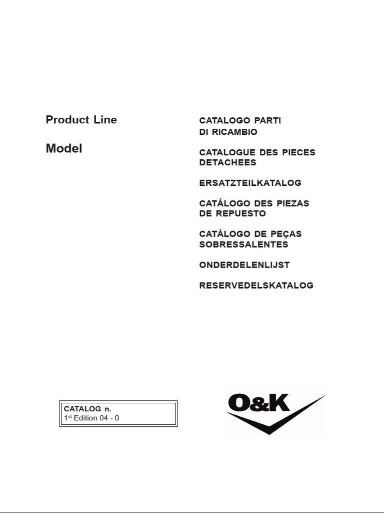 o k Model Rh9 6 Parts Catalogue | PDF