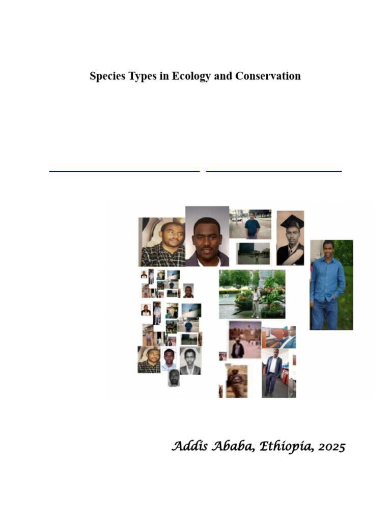 Species Types in Ecology and Conservation | PDF | Conservation Biology ...