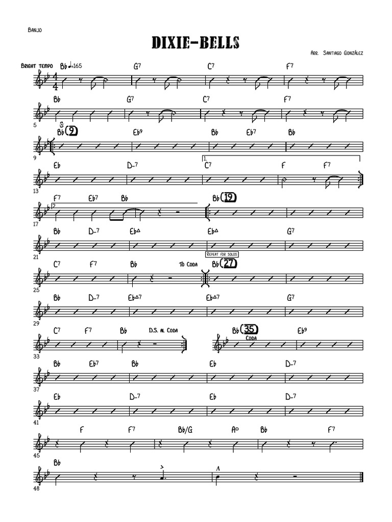 Dixie Bells Banjo | PDF