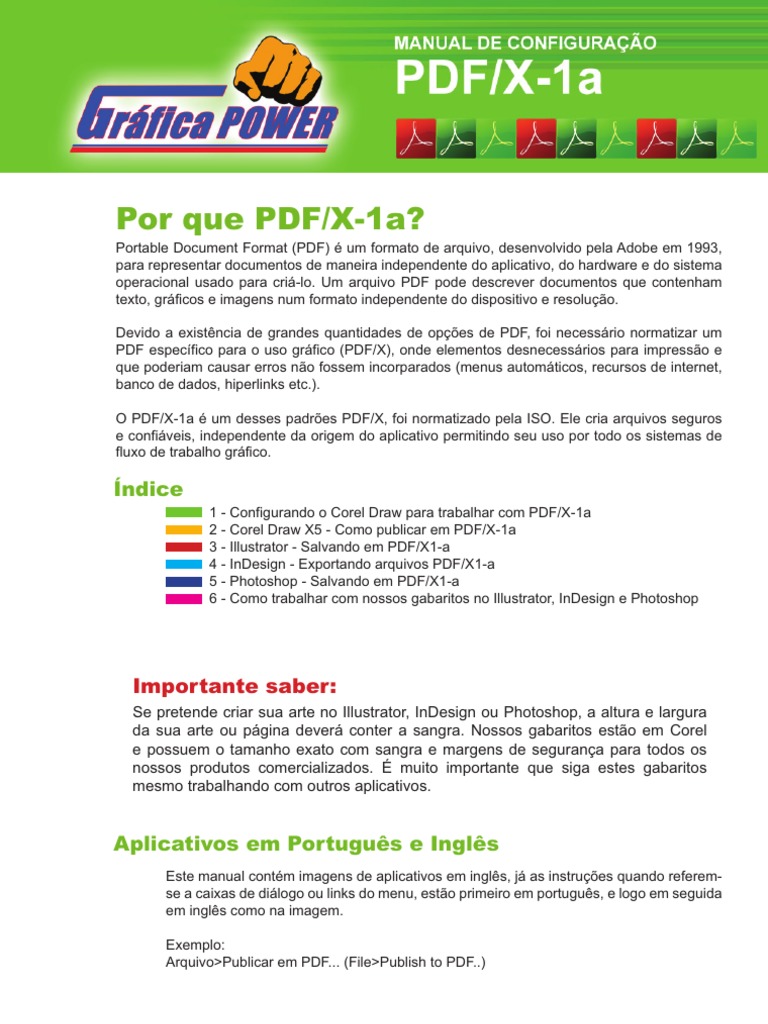 Convertendo em PDF X 1a.2 | PDF | Adobe Photoshop | Adobe Illustrator
