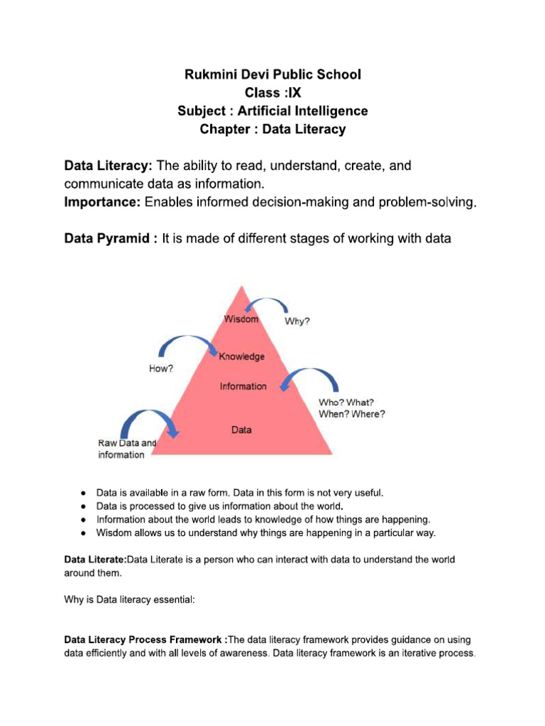 Data Literacy | PDF