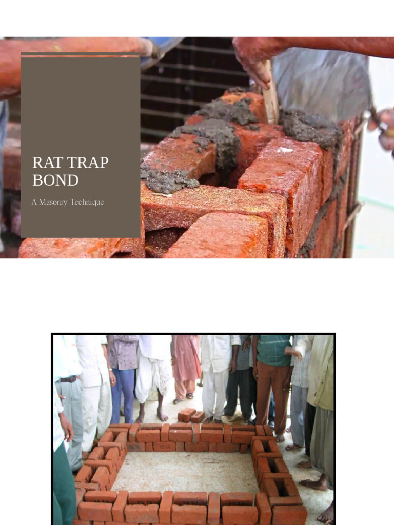 Rat Trap Bond Construction Guide | PDF