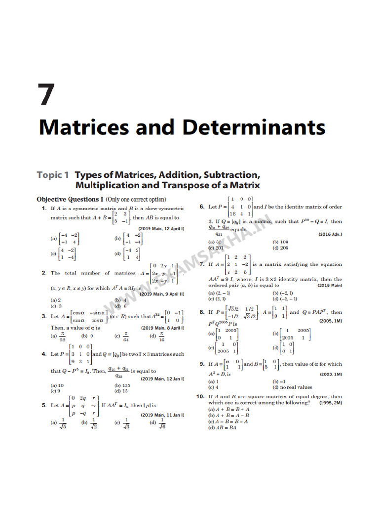 Matrix Determinant DPP | PDF