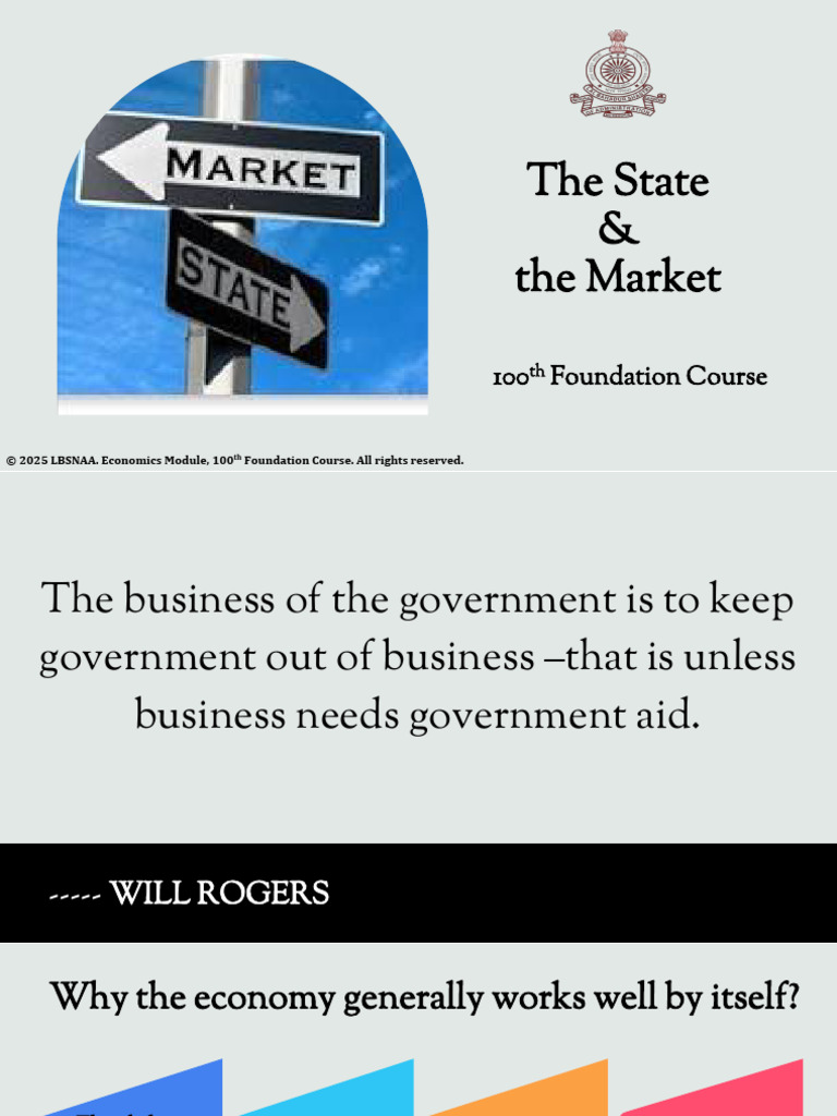 Government vs. Market Dynamics Explained | PDF | Economies | Economics