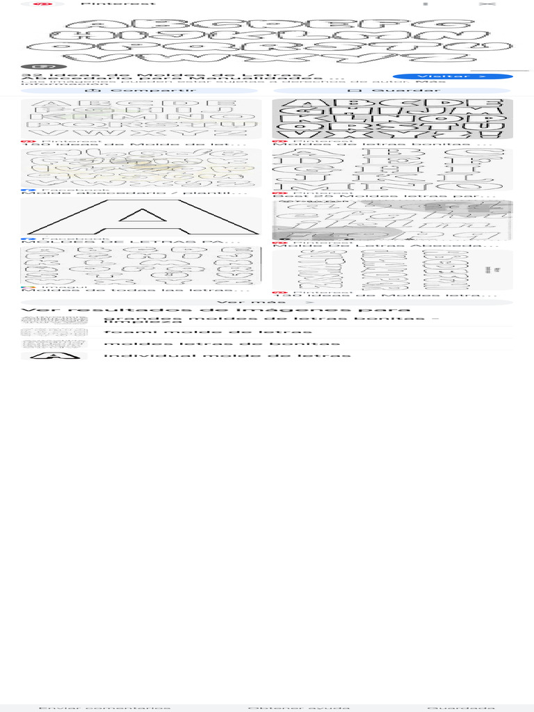 Molde de Letras - Buscar Con Google | PDF