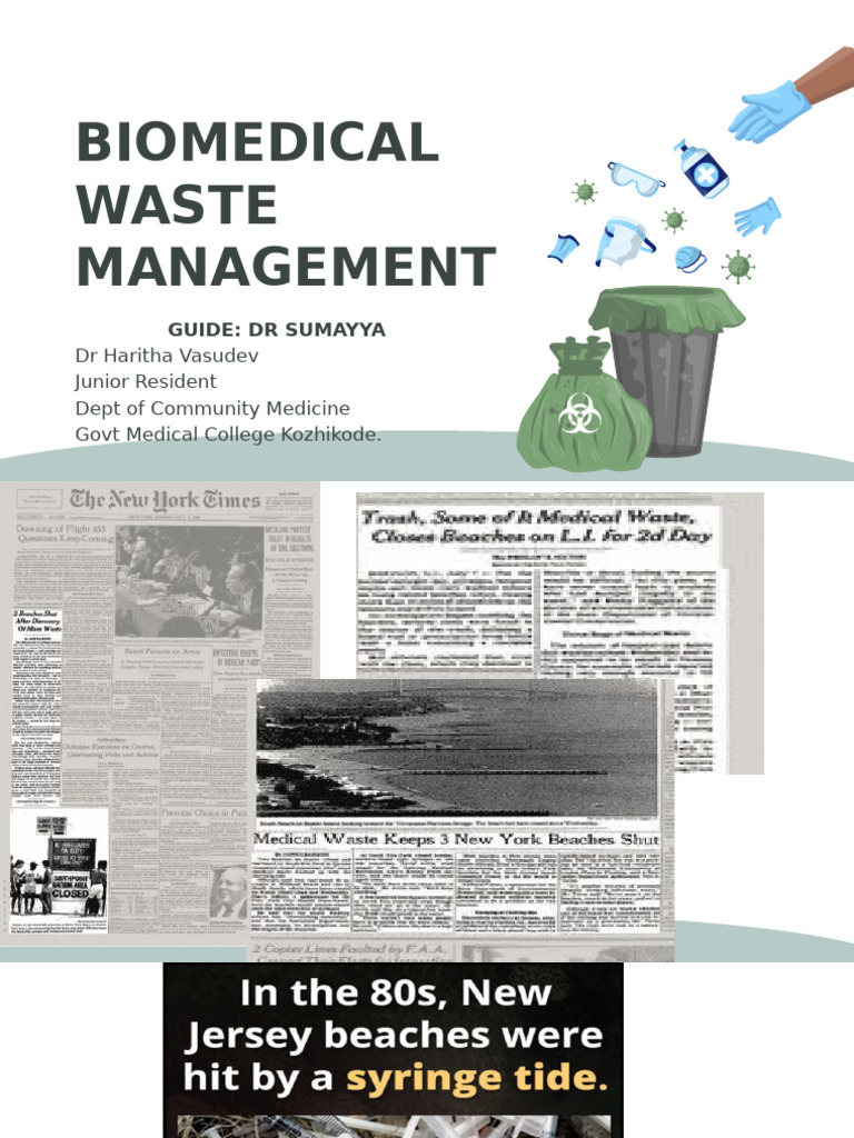 Biomedical Waste Management Guide | PDF | Waste | Waste Management