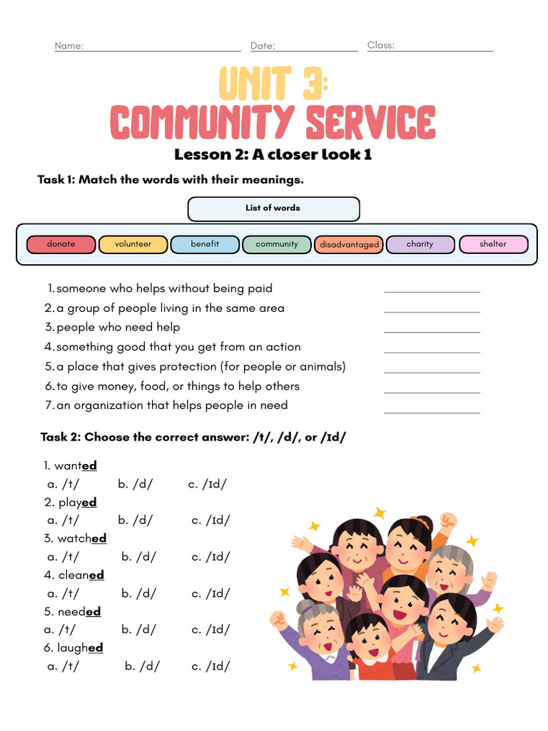 Parts of Speech Adjectives English Grammar Worksheet in Colorful and ...