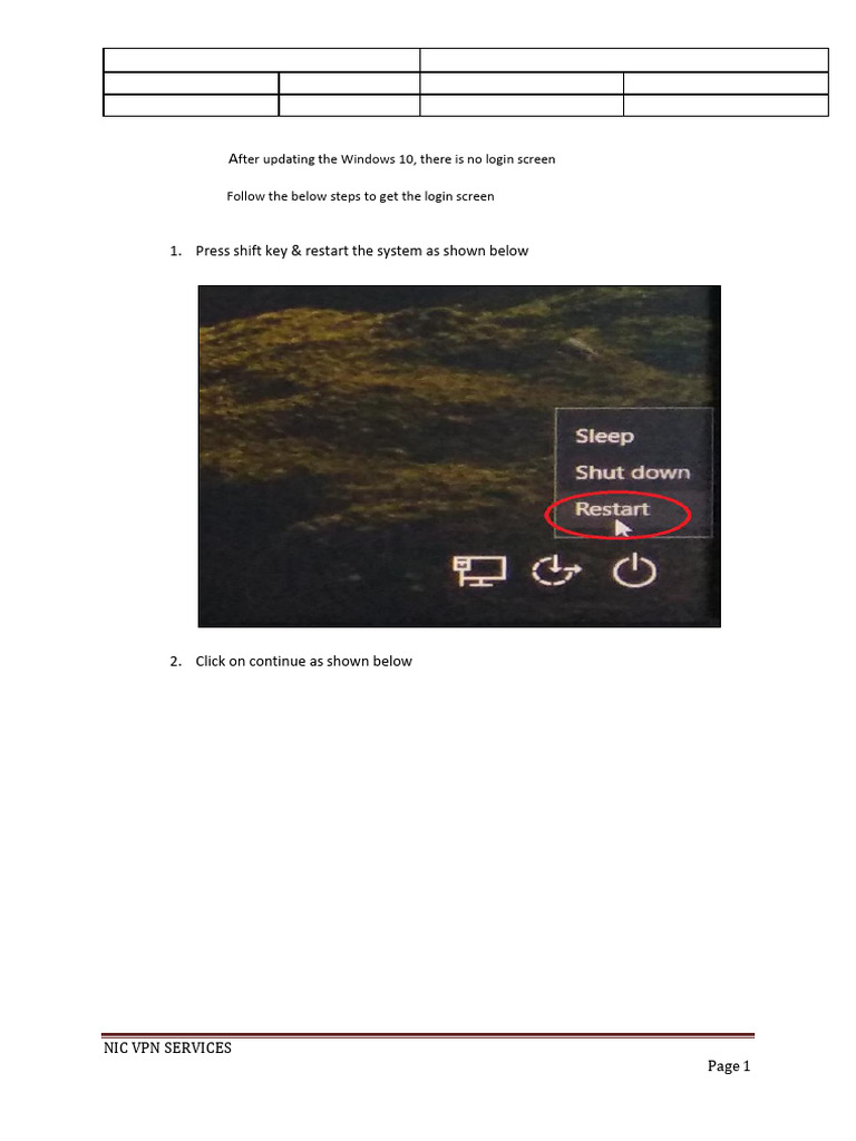 Manual For Windows 10 Login Screen Not Showing Up | PDF | Windows 10 ...