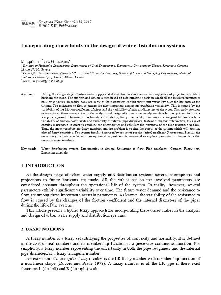 Incorporating Uncertainty in The Design | PDF | Function (Mathematics ...