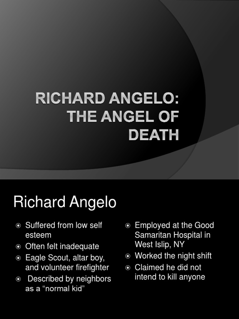 Richard Angelo | PDF | Murder | Violence