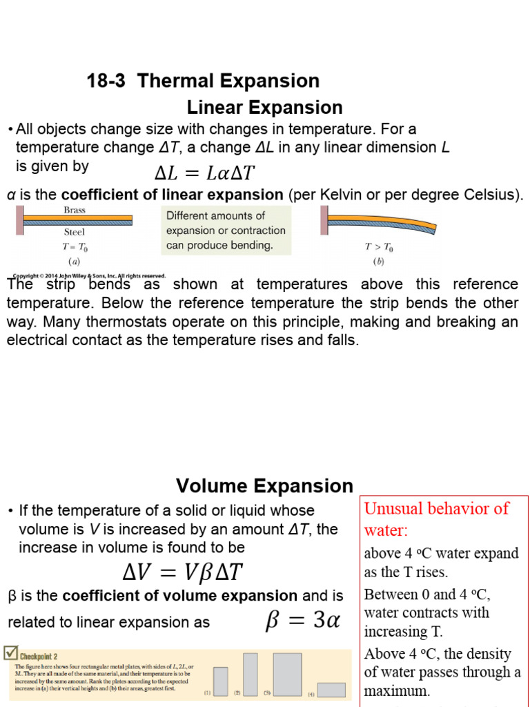 Thermal Expansion and Heat Transfer Principles | PDF | Thermal ...