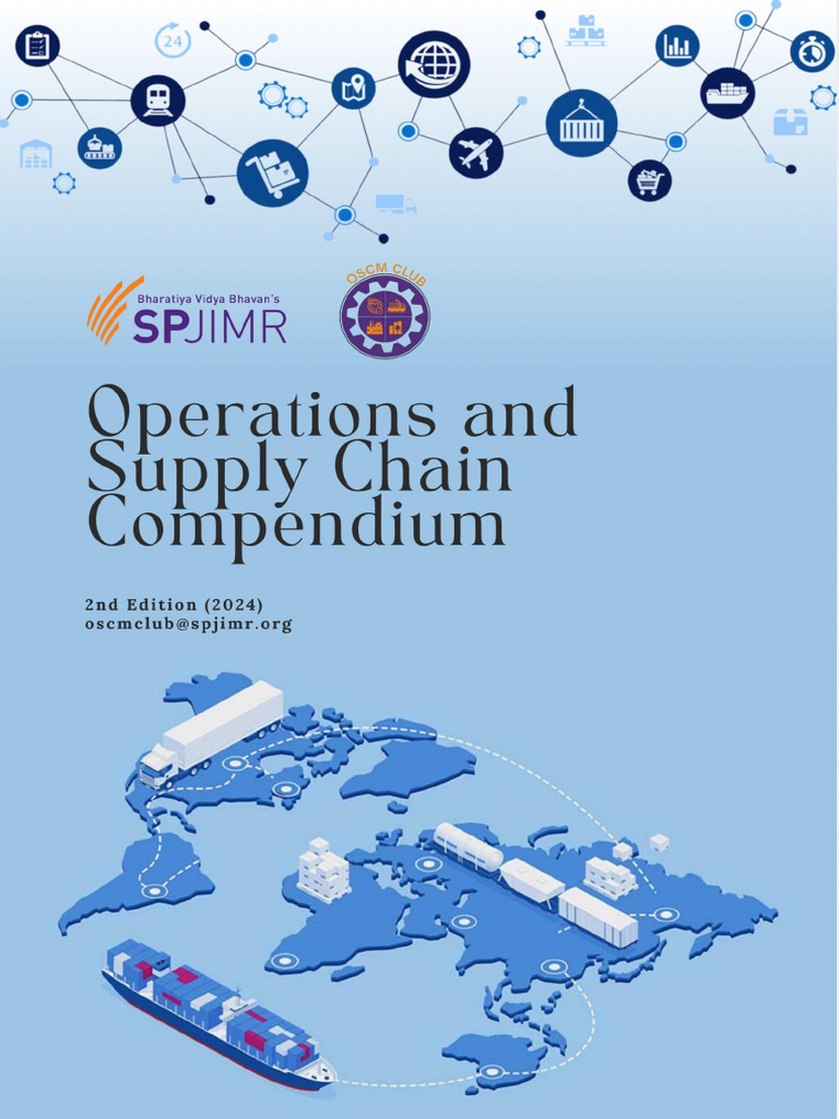 OSCM Compendium 2024_2nd Edition | PDF | Forecasting | Inventory