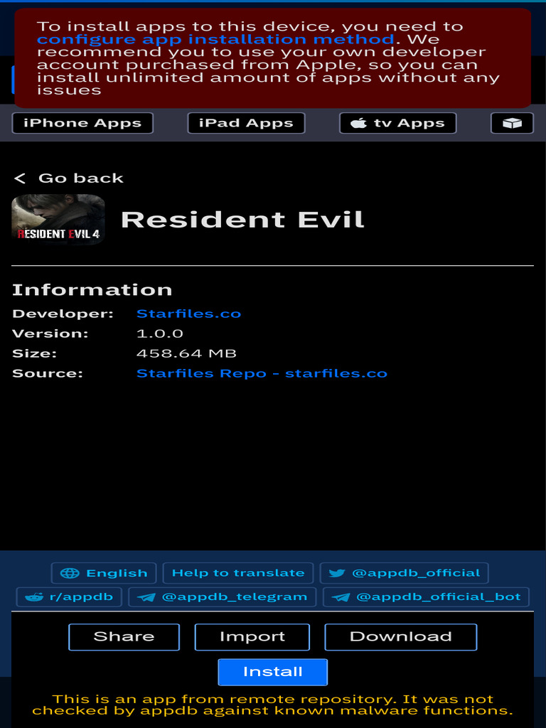 Appdb | PDF