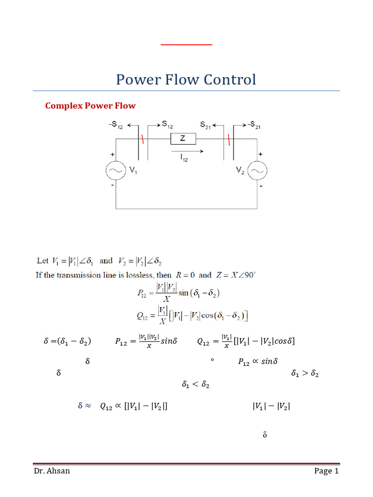 Power Flow Control in Transformers | PDF | Electronics | Electronic ...