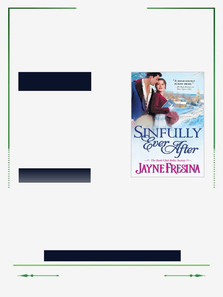 Sinfully Ever After (Book Club Belles Society #2) 1st Edition Jayne ...