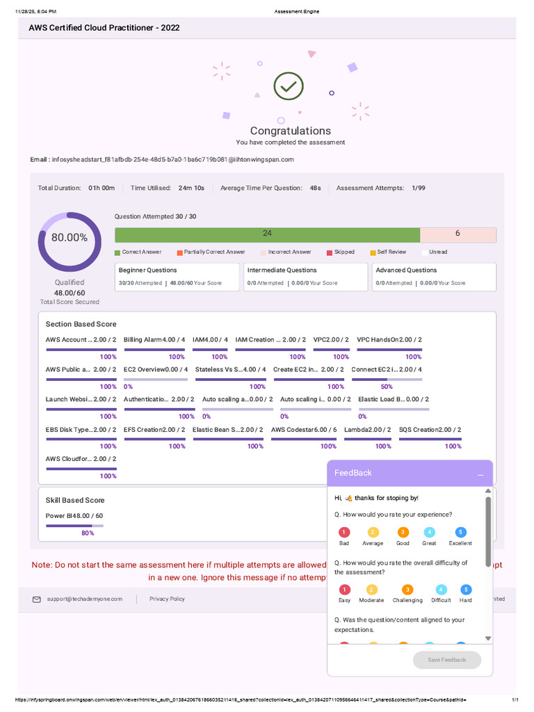 Assessment - Viewer Page _ Infosys Springboard | PDF | Online Services ...