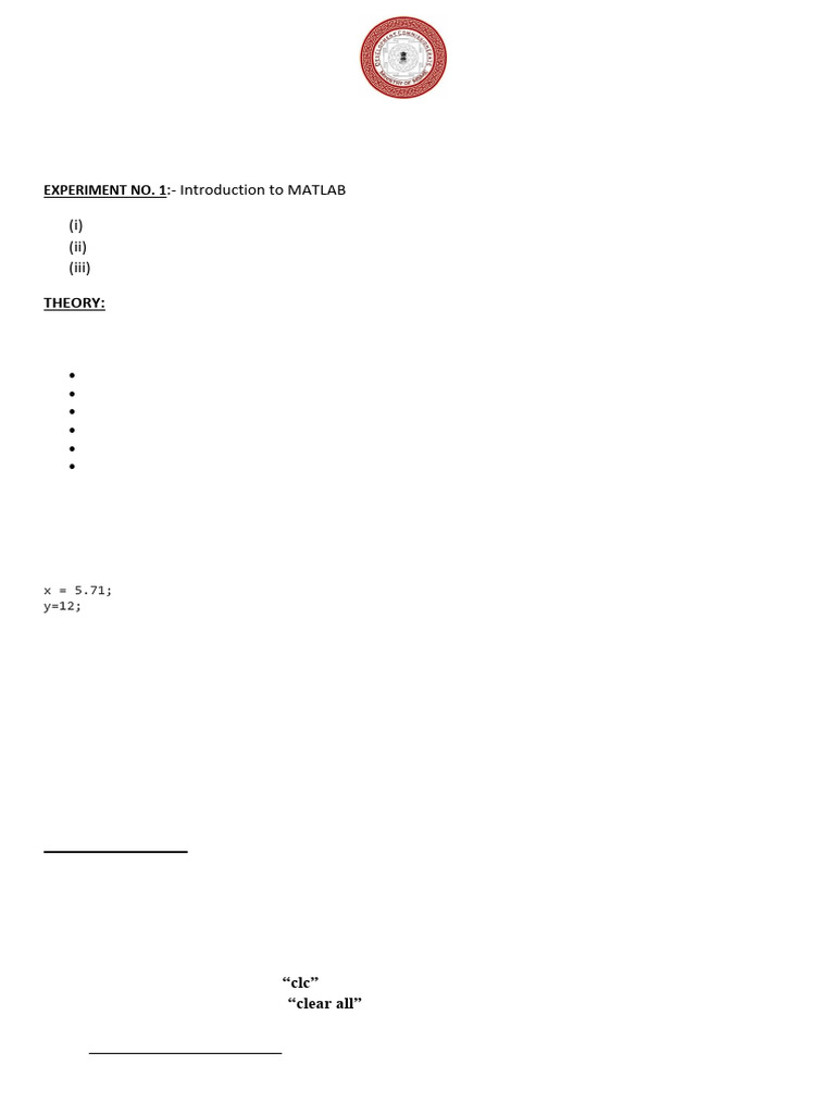 Matlab | PDF | Matlab