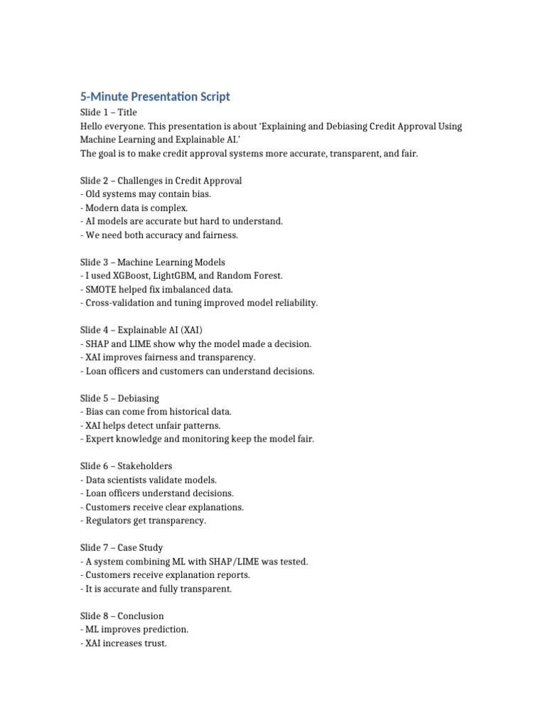 5 Min Script | PDF