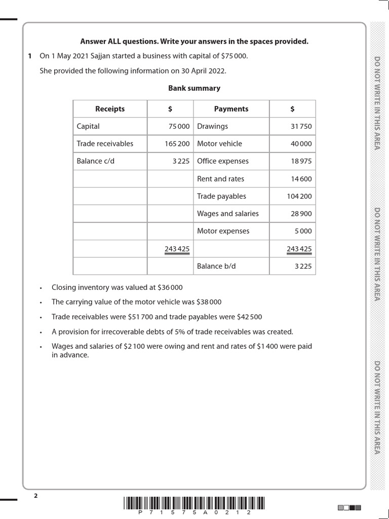 Accounting p2 (Is, SOFP, Ratios) | PDF | Financial Accounting | Business