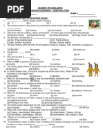 Grade 6 Social Studies Mock Exam 2024 | PDF | Guyana