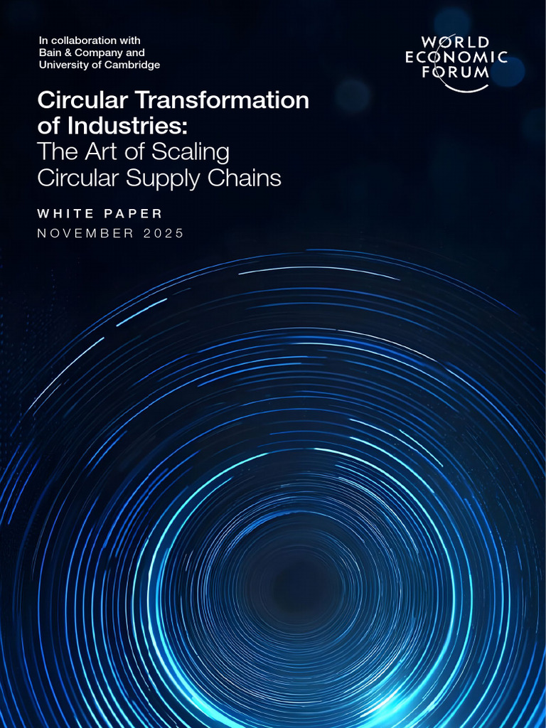 Scaling Circular Supply Chains Guide | PDF | Supply Chain | Logistics