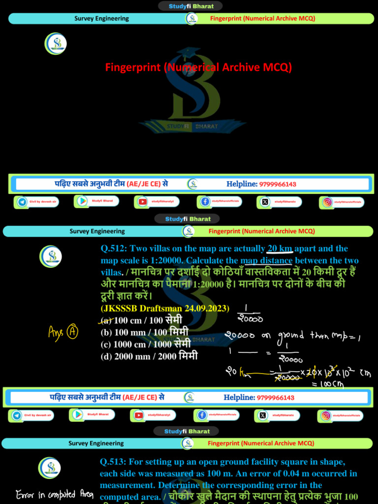 Practice Surveying Exam Scorer | PDF