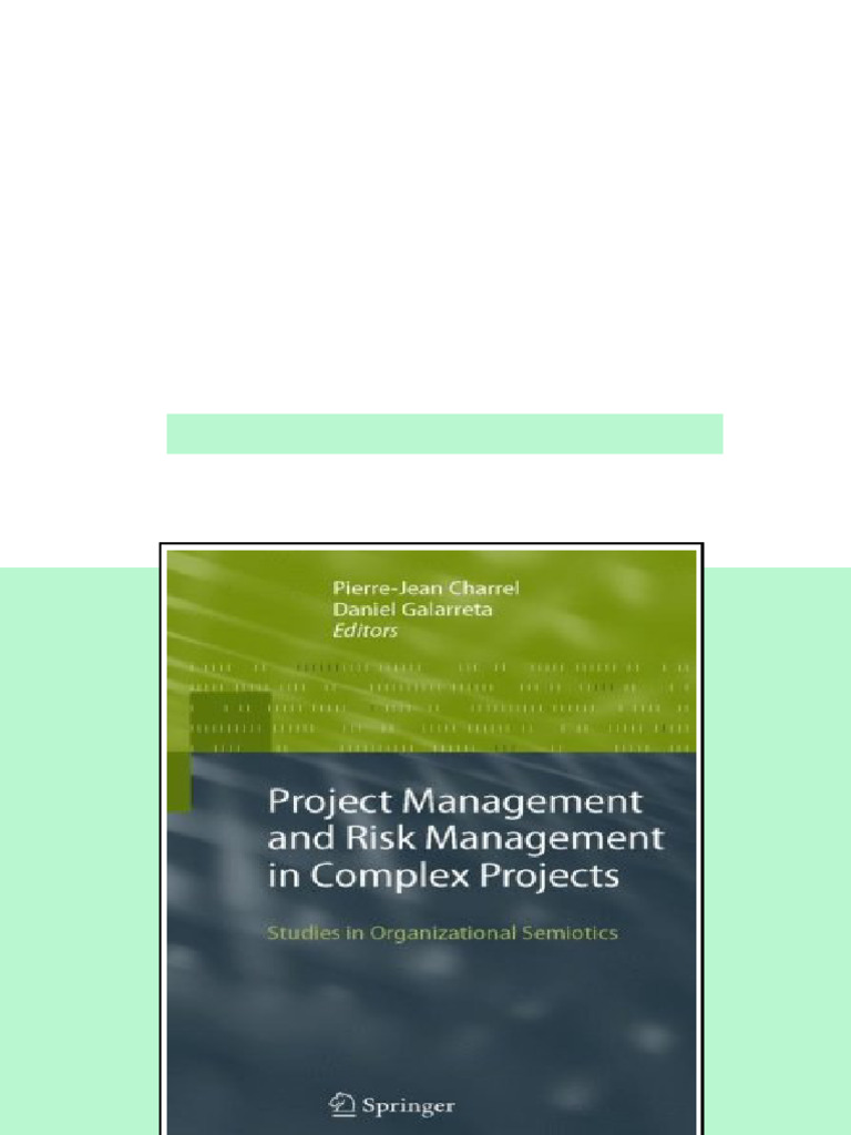 (Ebook) Project Management and Risk Management in Complex Projects ...