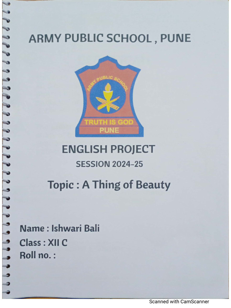 English Project Sample 2 | PDF
