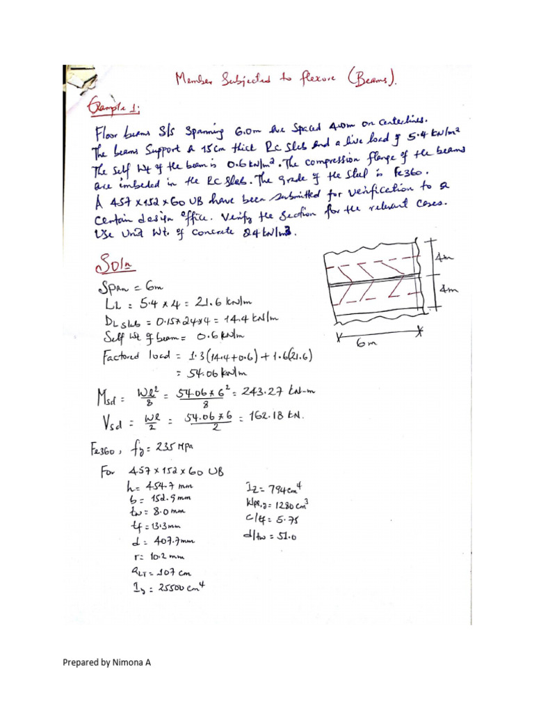 Chapter 3 Example (1) | PDF