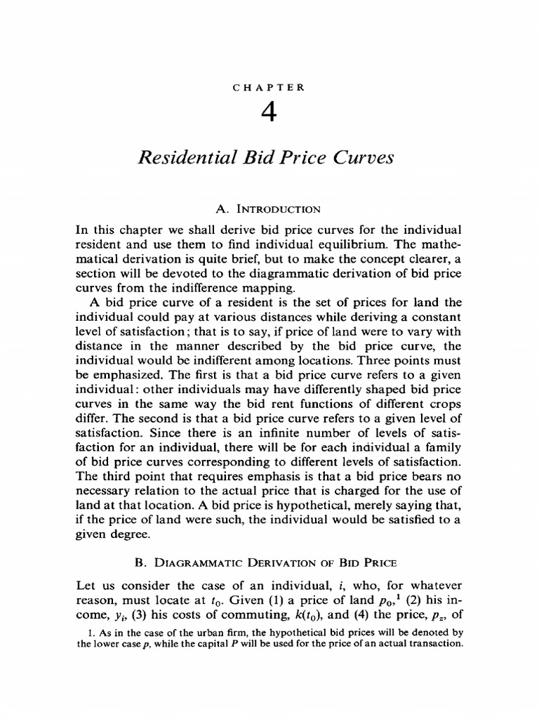 09_CHAPTER 4. Residential Bid Price Curves | PDF | Demand | Tangent