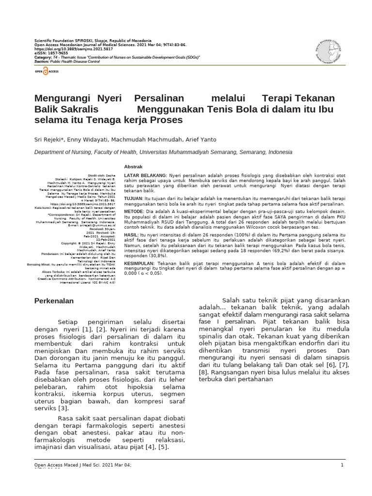 2.translit Decreasing Labor Pain Through Sacralist Counter Pressure ...