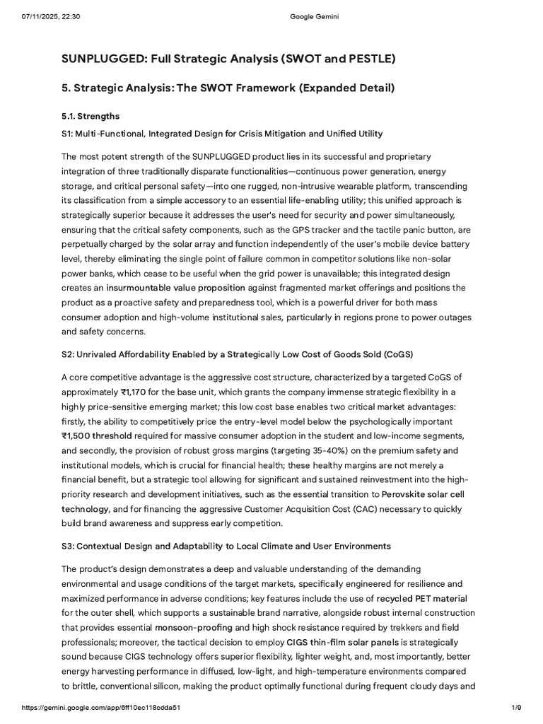 Swot Pestle | PDF | Elasticity (Economics) | Inflation