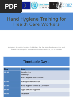 Personal Hygiene Toolbox Talk Guide | PDF | Hygiene | Wash
