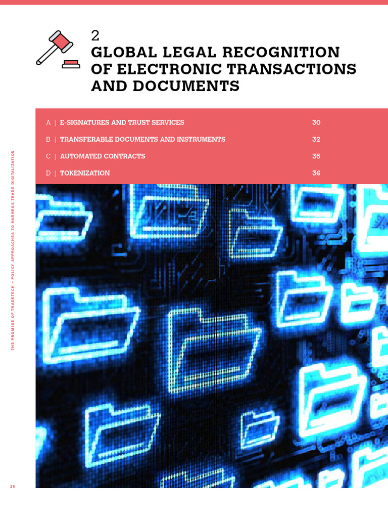 Global Legal Framework for E-Transactions | PDF