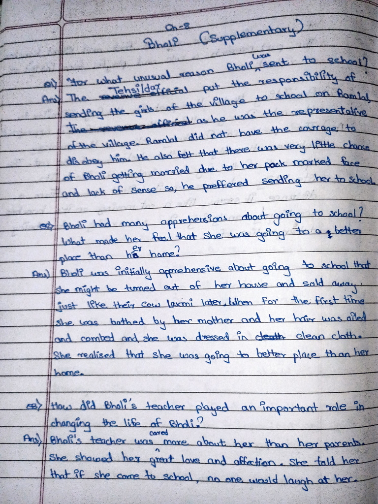 Ch-8 Bholi | PDF