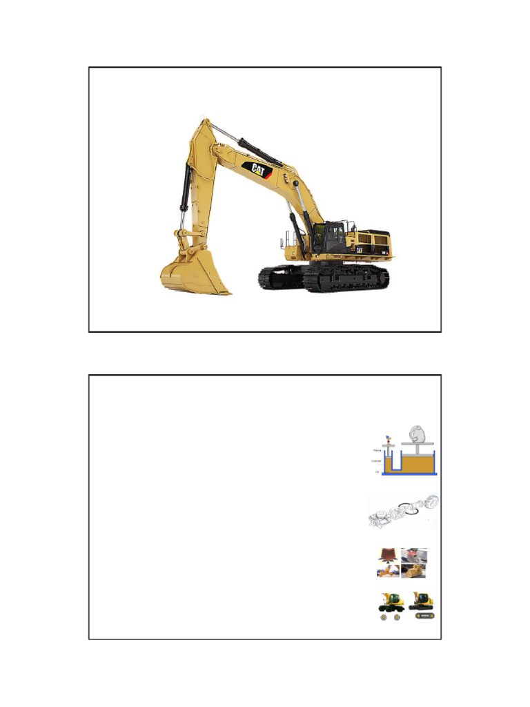 Hydraulic Excavators: Operation & Parts | PDF