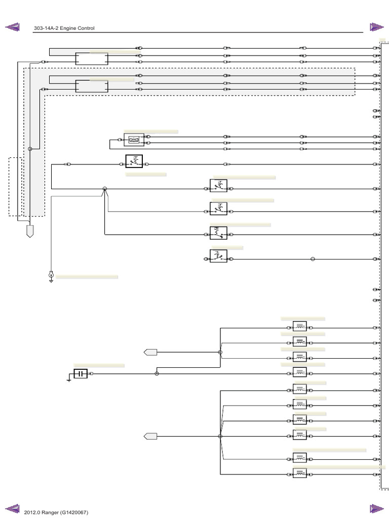 Ford Ranger Wiring Diagrams73 | PDF | Mechanical Engineering | Vehicle ...