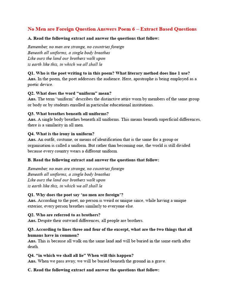 9 - Eng - Extract Questions | PDF