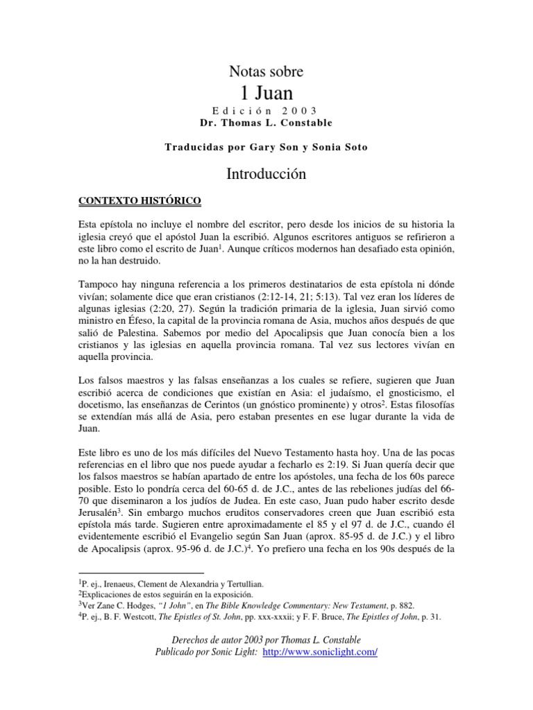1 Juan PDF