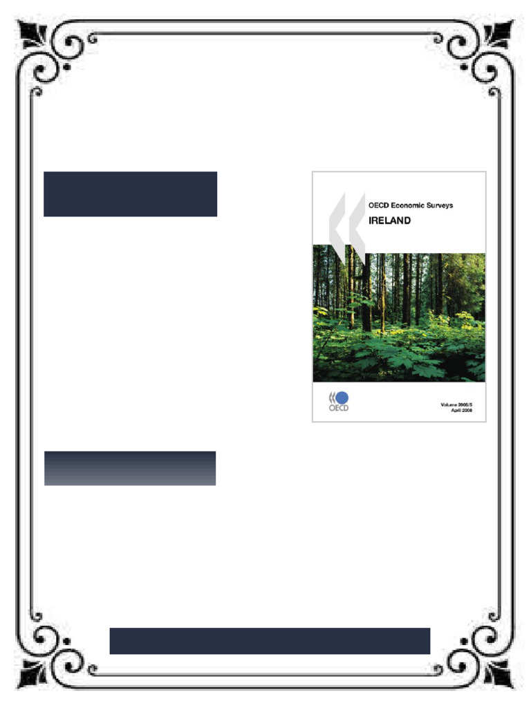 OECD Economic Surveys Ireland 2008 Edition 2008 Ireland Volume 2008 ...