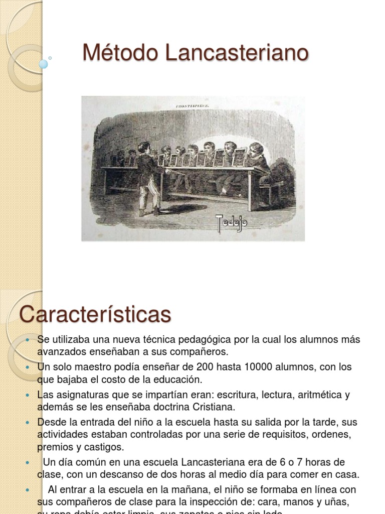 Método Lancasteriano | PDF | Science | Ciencia (general)