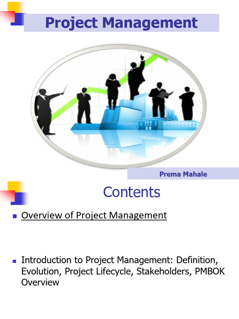 Chap-1 Project management overview | PDF | Project Management | Goal