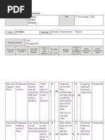 IOSH Risk Assessment Form Example | PDF | Risk | Workplace