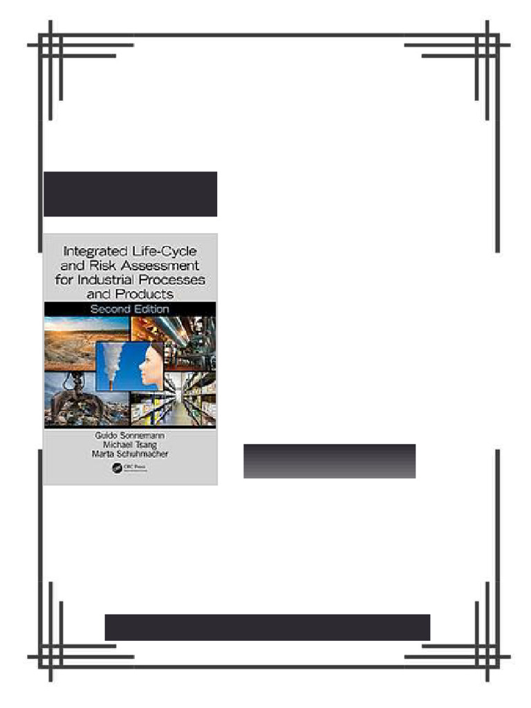 Integrated life-cycle and risk assessment for industrial processes and ...